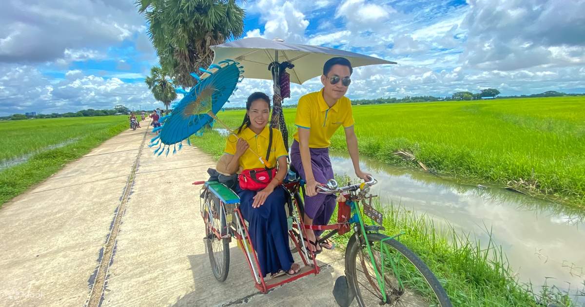 Tour Nửa Ngày Xe Kéo Vùng Nông Thôn Dala từ Yangon - Klook Việt Nam